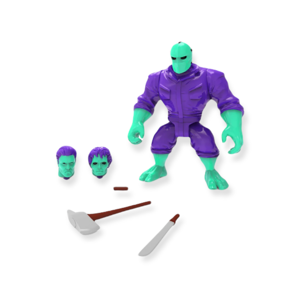 Mighty Maniax 8-BIT SLAPSHOT ACTION FIGURE – Monster Patrol Toys